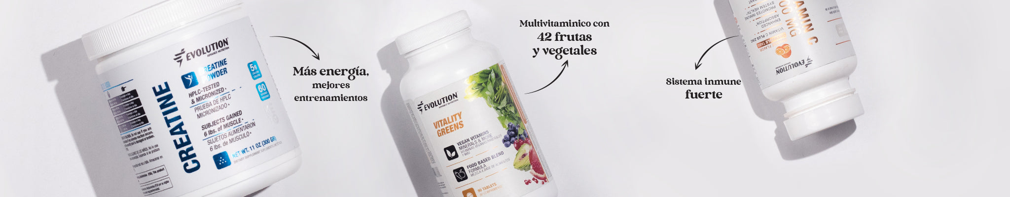 Vitaminas y suplementos | Evolution Advance